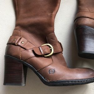 Born | Shoes | Born Boot Brown Leather Like New | Poshmark